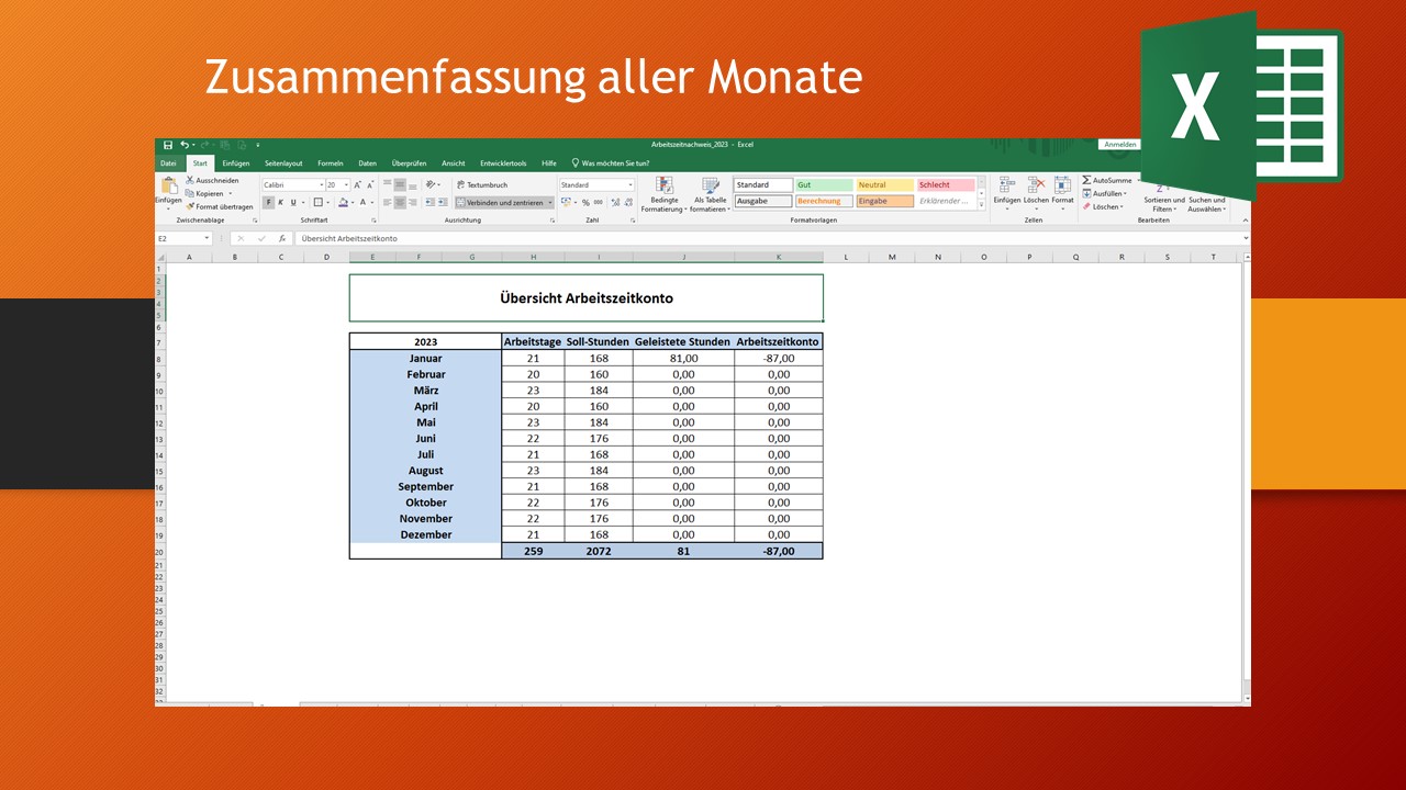 Arbeitszeiterfassung 2023 – Excel Vorlage – Kostenlose Office Vorlagen Arbeitszeiterfassung 2023 – Excel Vorlage – Kostenlose Office Vorlagen